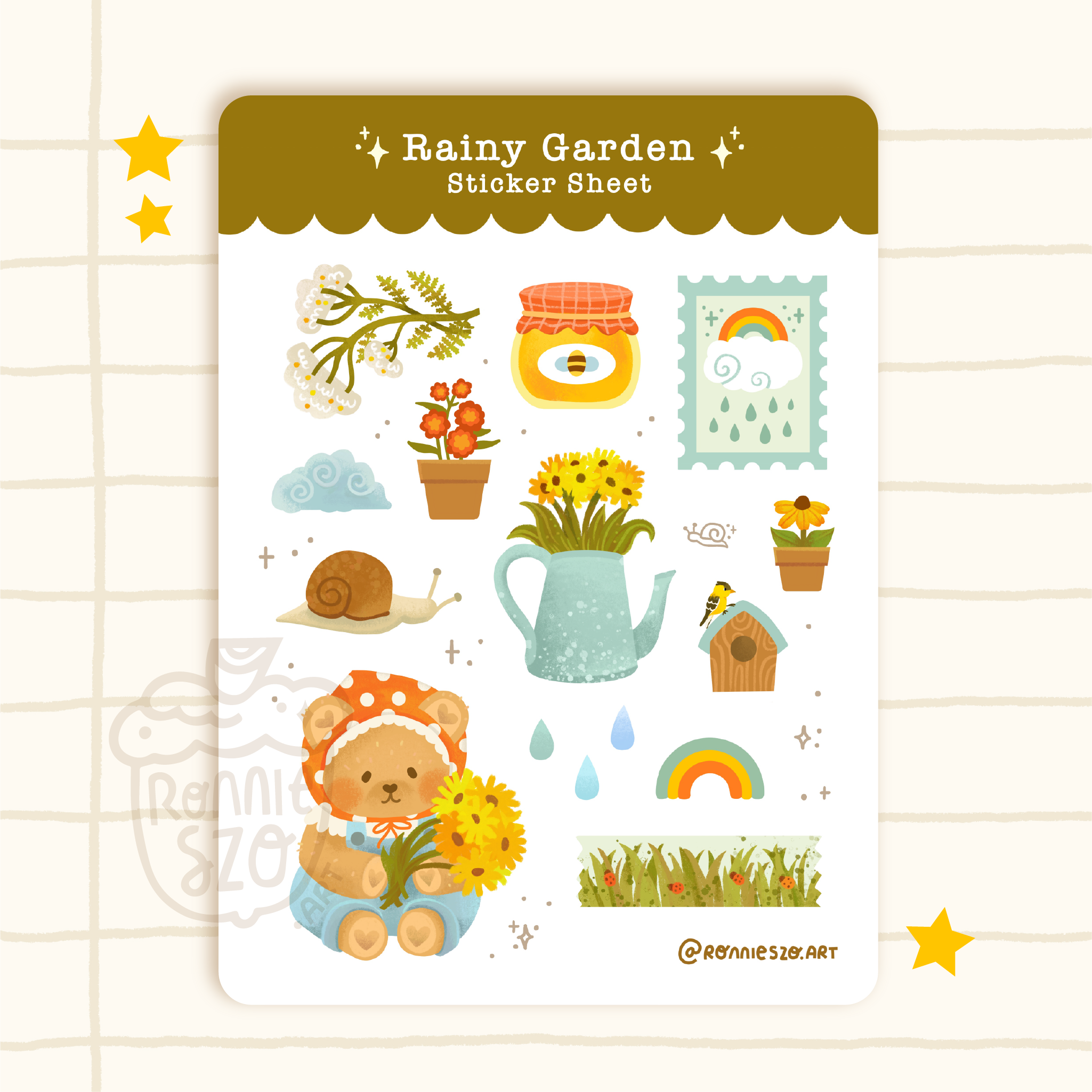 Sticker Sheets – RonnieSzo Art